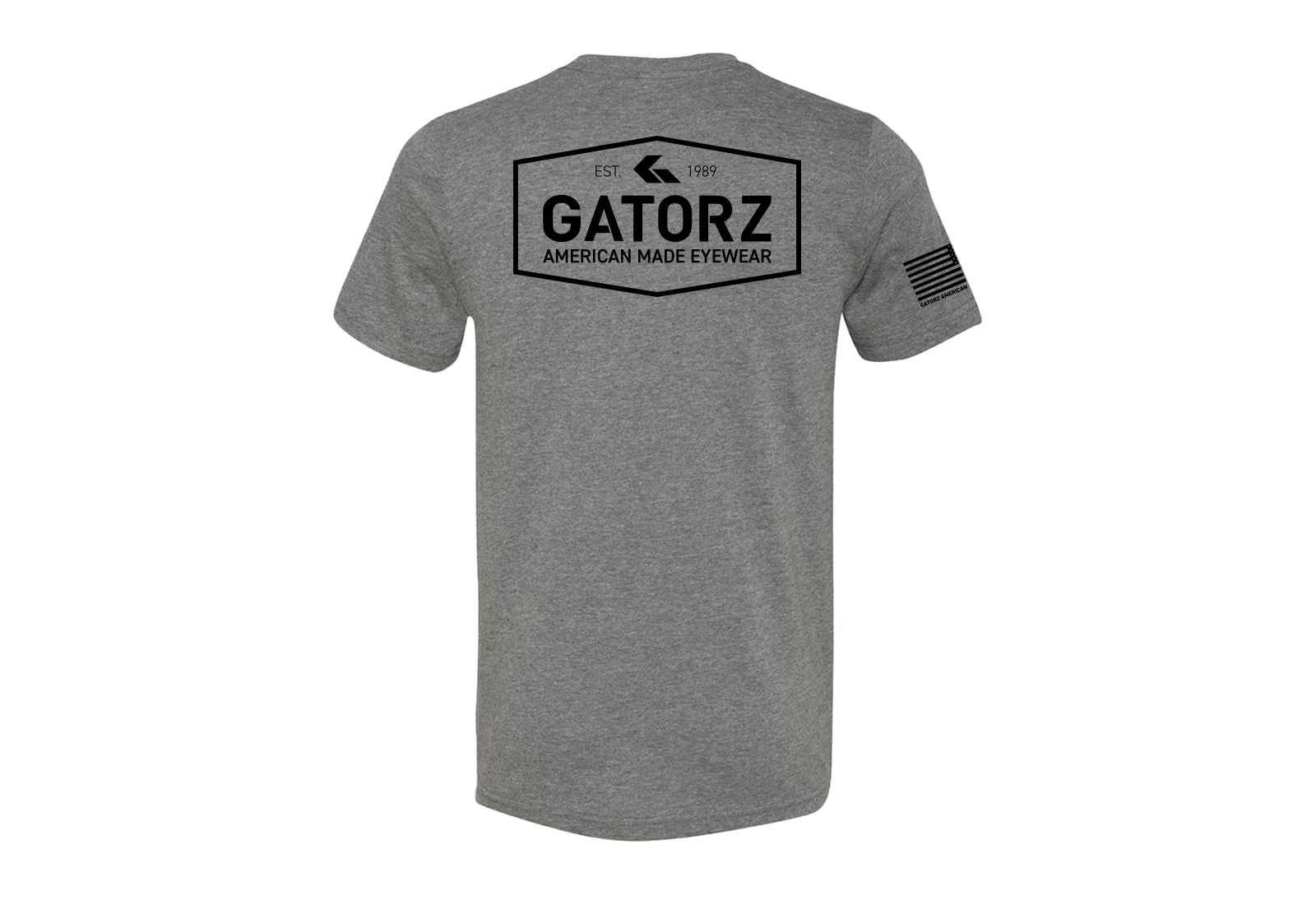 GATORZ Logo Heather Grey Tee – GATORZ Eyewear